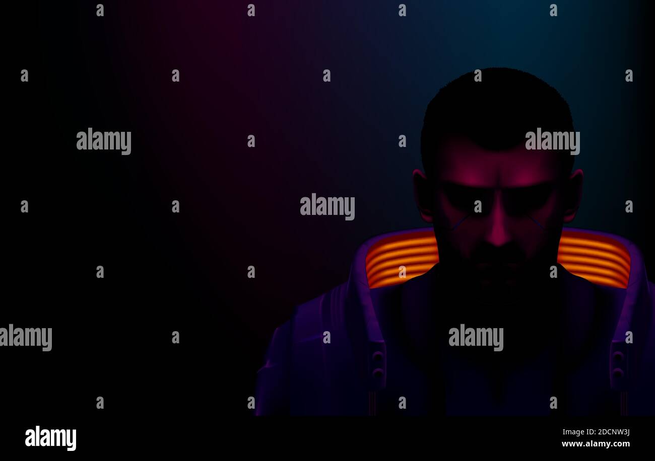 Industrial 4.0 Cyber Physical Systems concept, Robotic human, Human ...