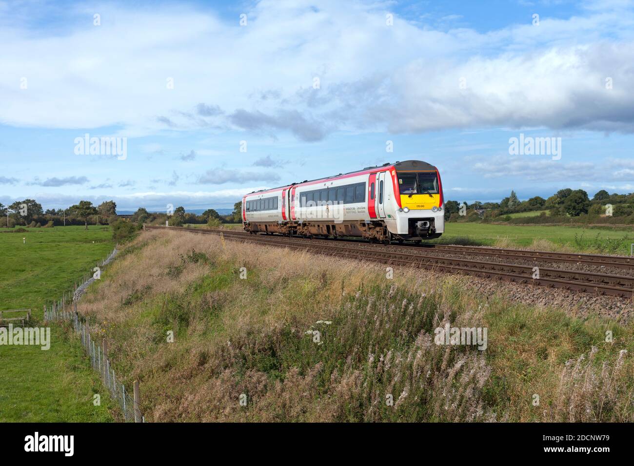 Transport For Wales Alstom Coradia class 175 train 175010 passing ...