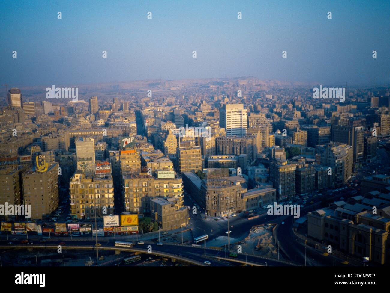 Cairo Egypt Overview of City Stock Photo - Alamy