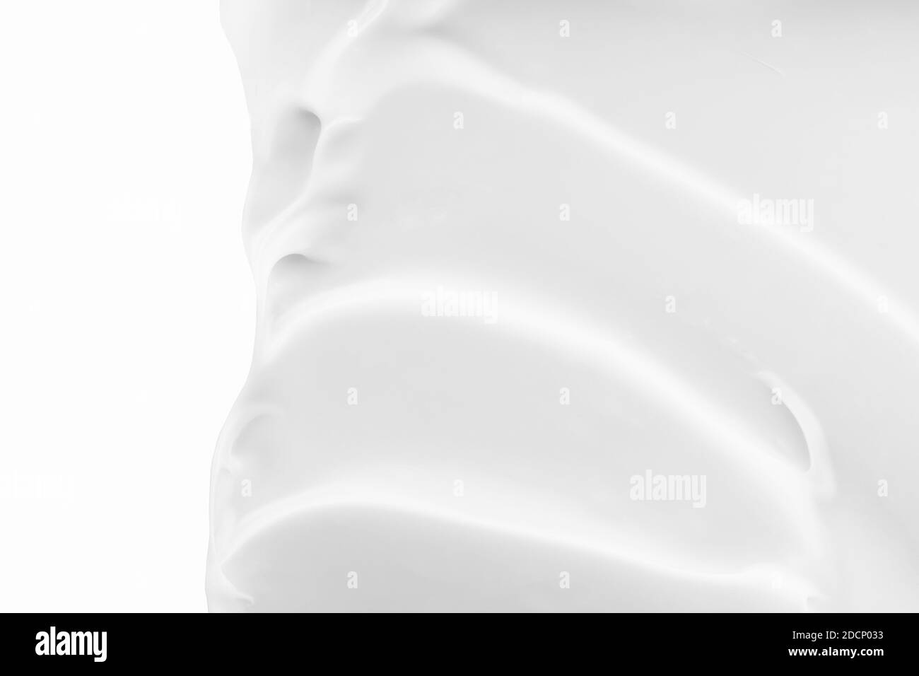 Cream texture isolated. White beauty cream lotion swatch, sunscreen ...