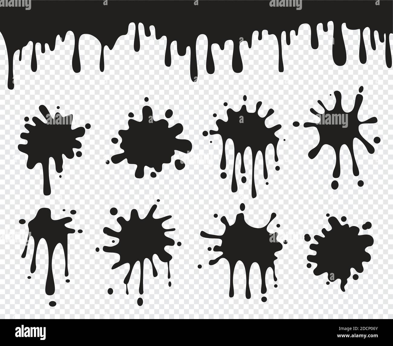 Cartoon ink splash hi-res stock photography and images - Alamy