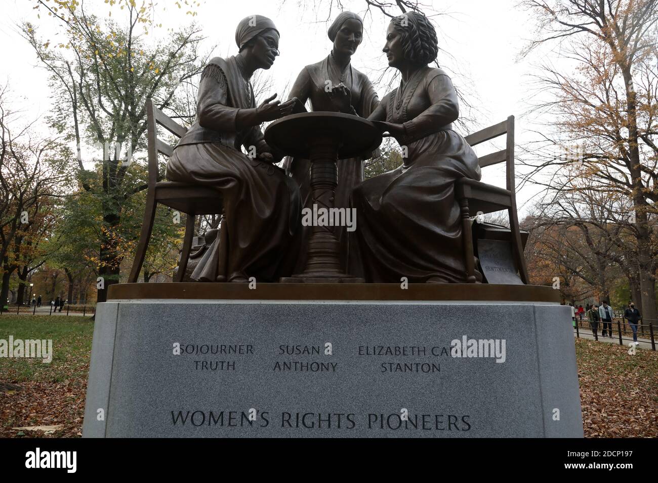 New York, New York, USA. 22nd Nov, 2020. A view of sculptor Meredith ...