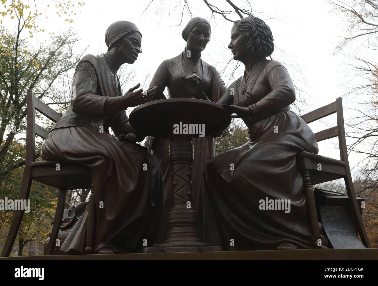 New York, New York, USA. 22nd Nov, 2020. A view of sculptor Meredith ...