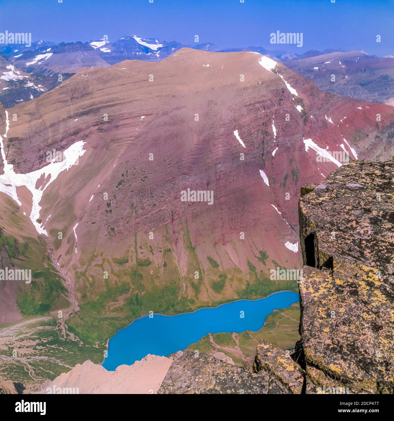 Cracker lake glacier national park hi-res stock photography and images ...