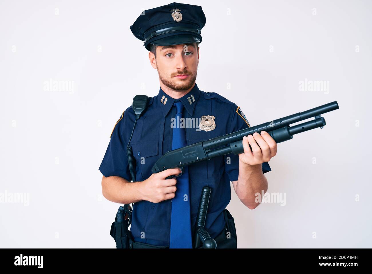 Shrugging cop hi-res stock photography and images - Alamy