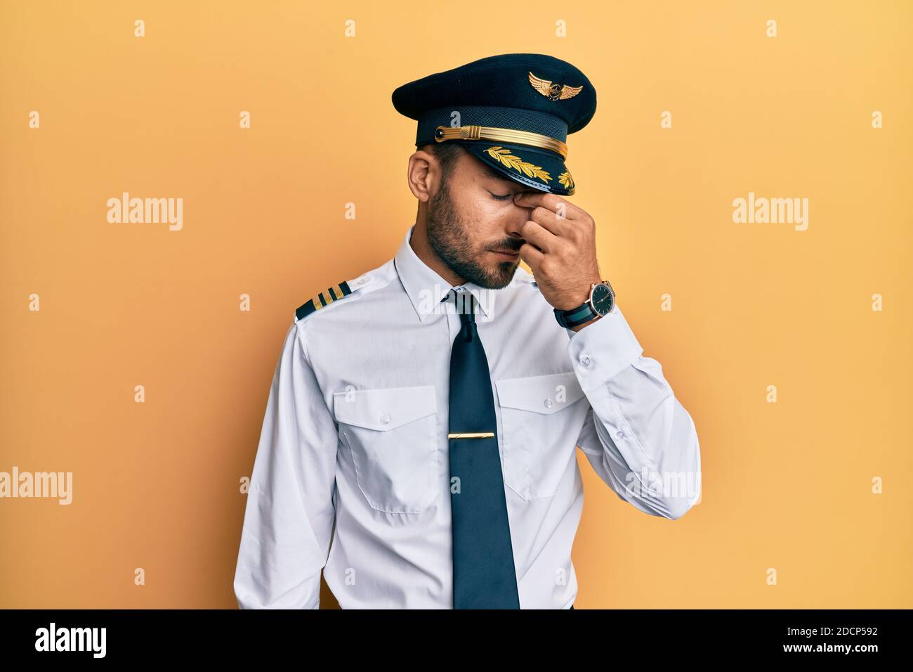 Pilot fatigue hi-res stock photography and images - Alamy