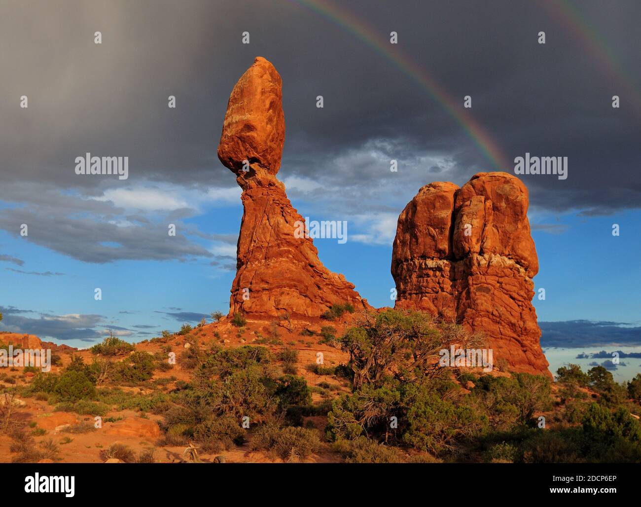 Beautiful rock towering over blue hi-res stock photography and images ...