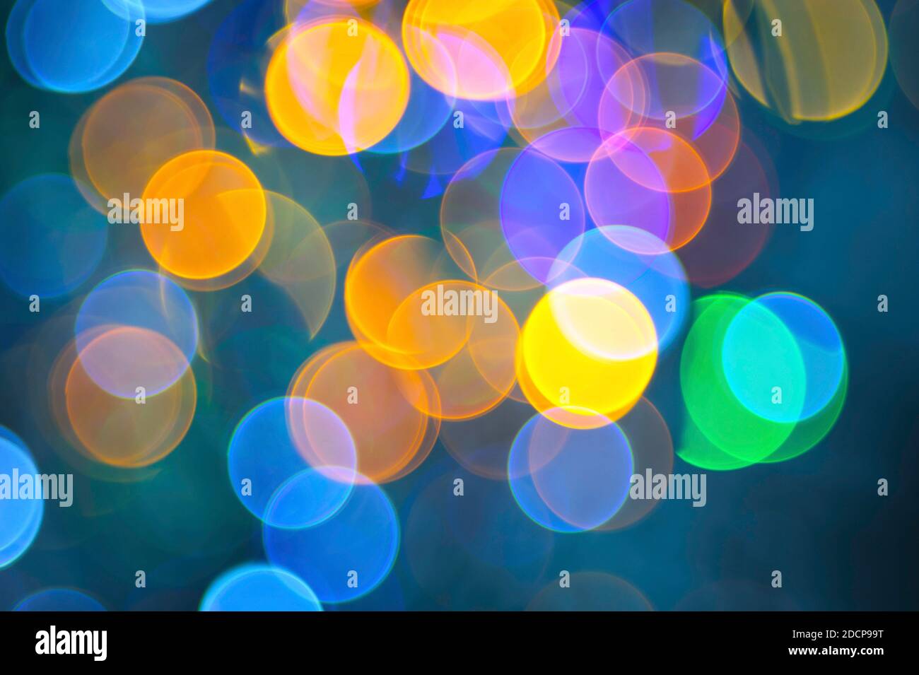 Christmas lights defocused Stock Photo - Alamy