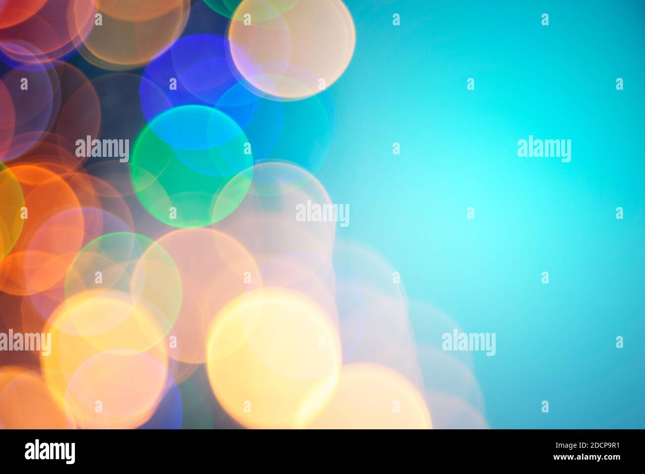 Christmas lights defocused Stock Photo - Alamy