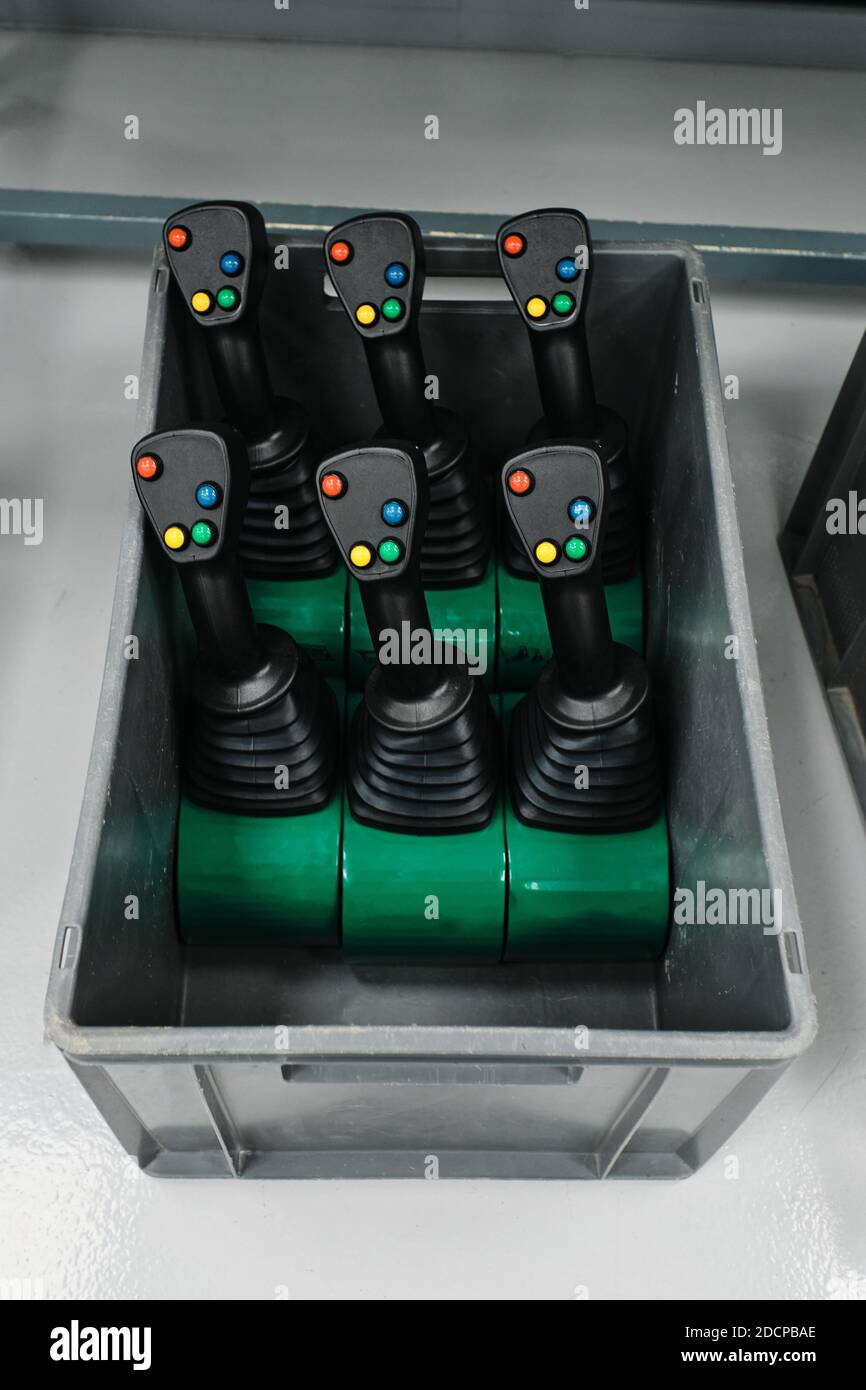 several objects in a plastic box Stock Photo - Alamy