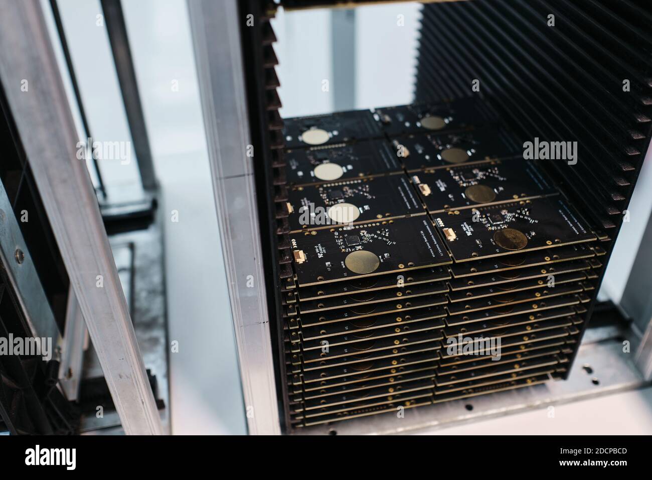 motherboard assembly in a bracket Stock Photo - Alamy
