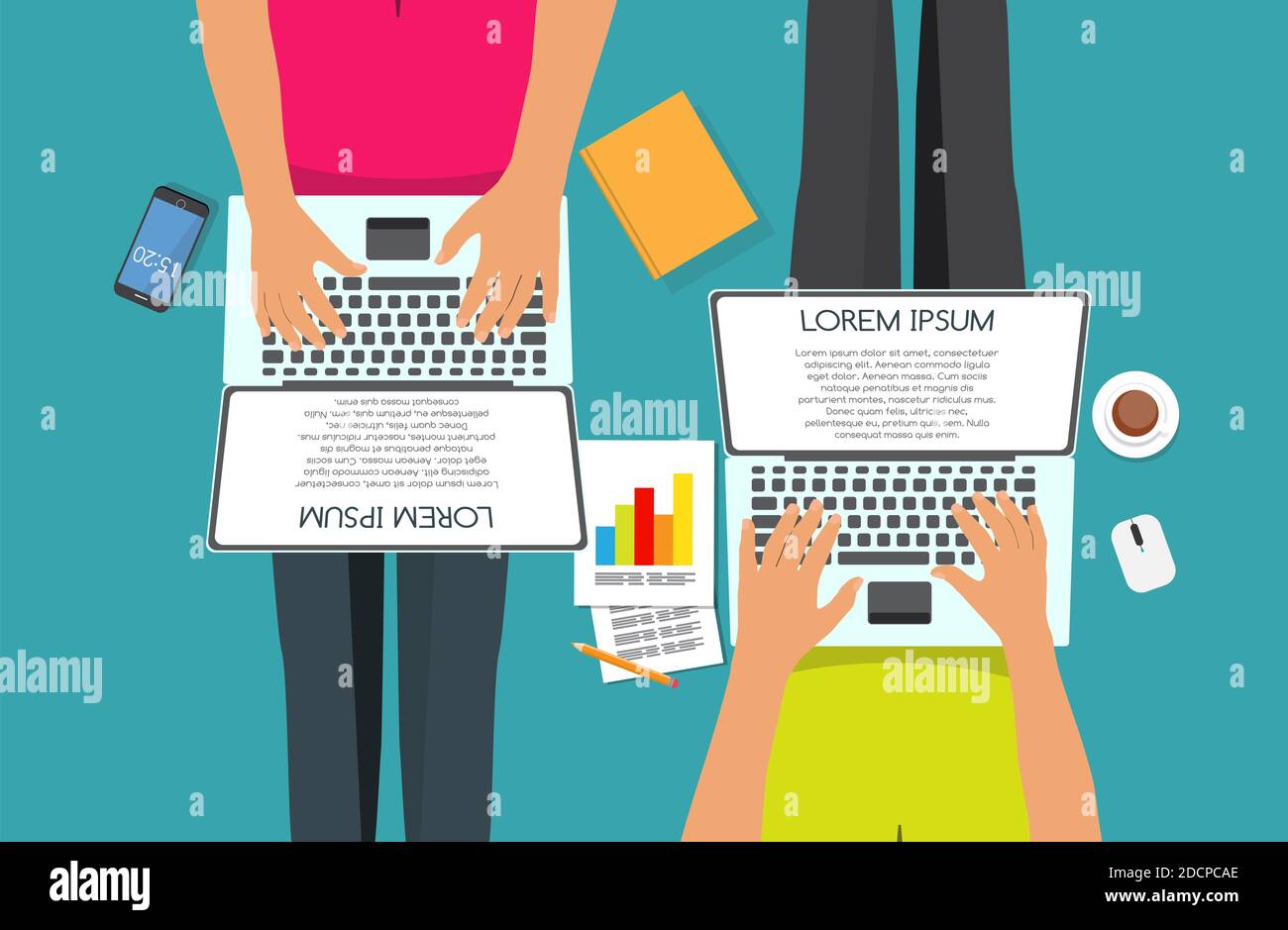 Abstract Background on Business Theme with Empty Place for Your Text ...