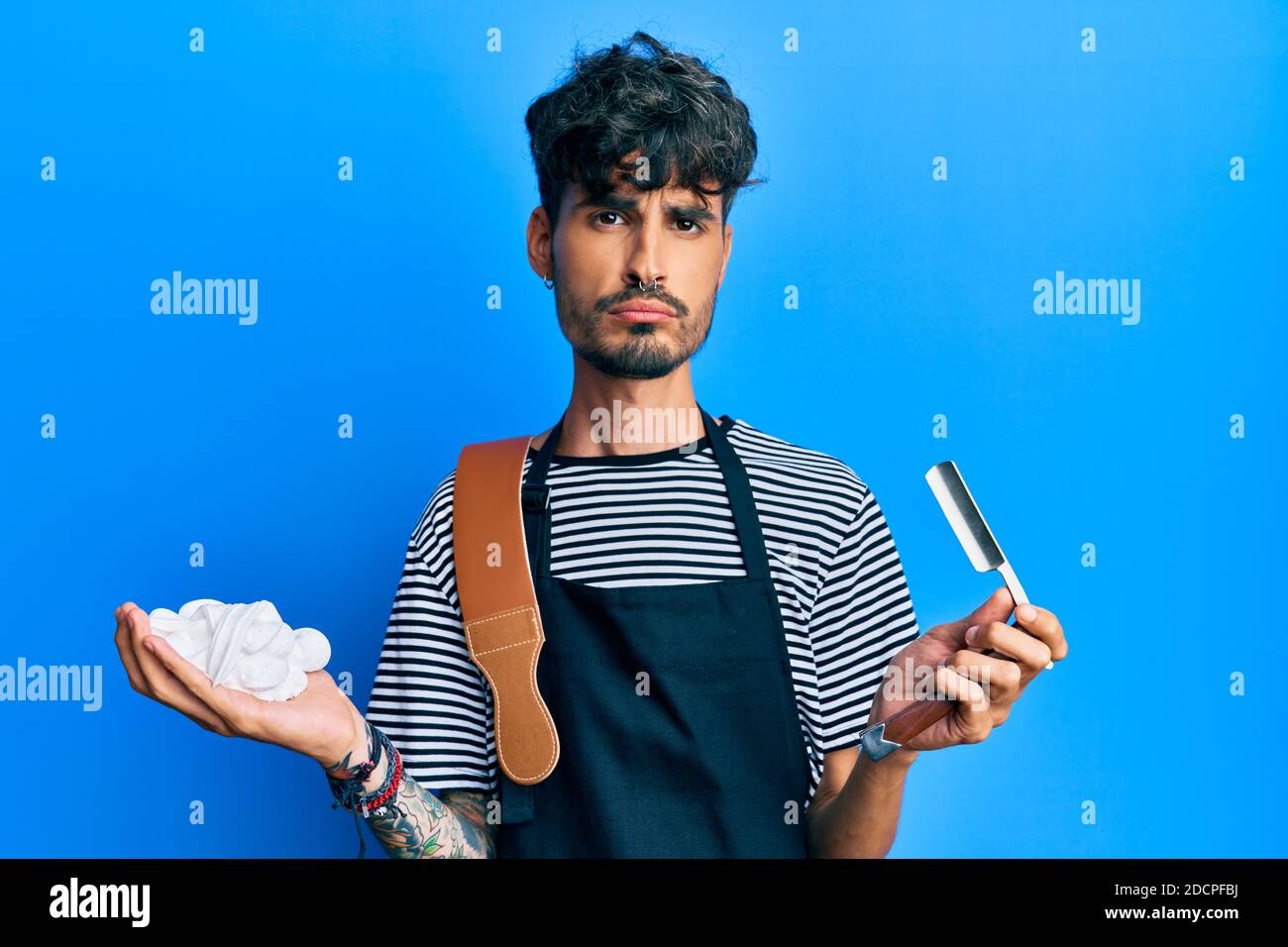 Male hairdresser angry hi-res stock photography and images - Alamy