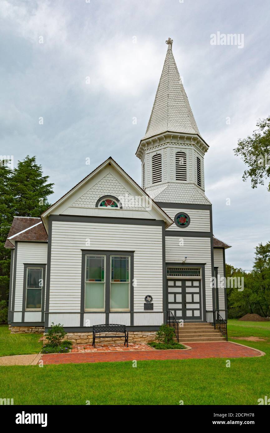 Texas, Erath County, Stephenville, Historical House Museum Complex ...