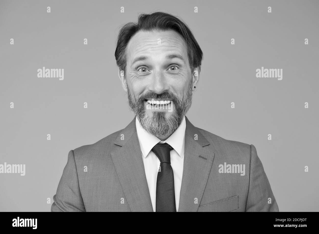 So happy. happy mature businessman wear tie. mid adult caucasian male ...