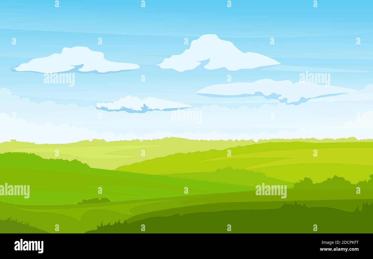 Landscape format dawn Stock Vector Images - Alamy