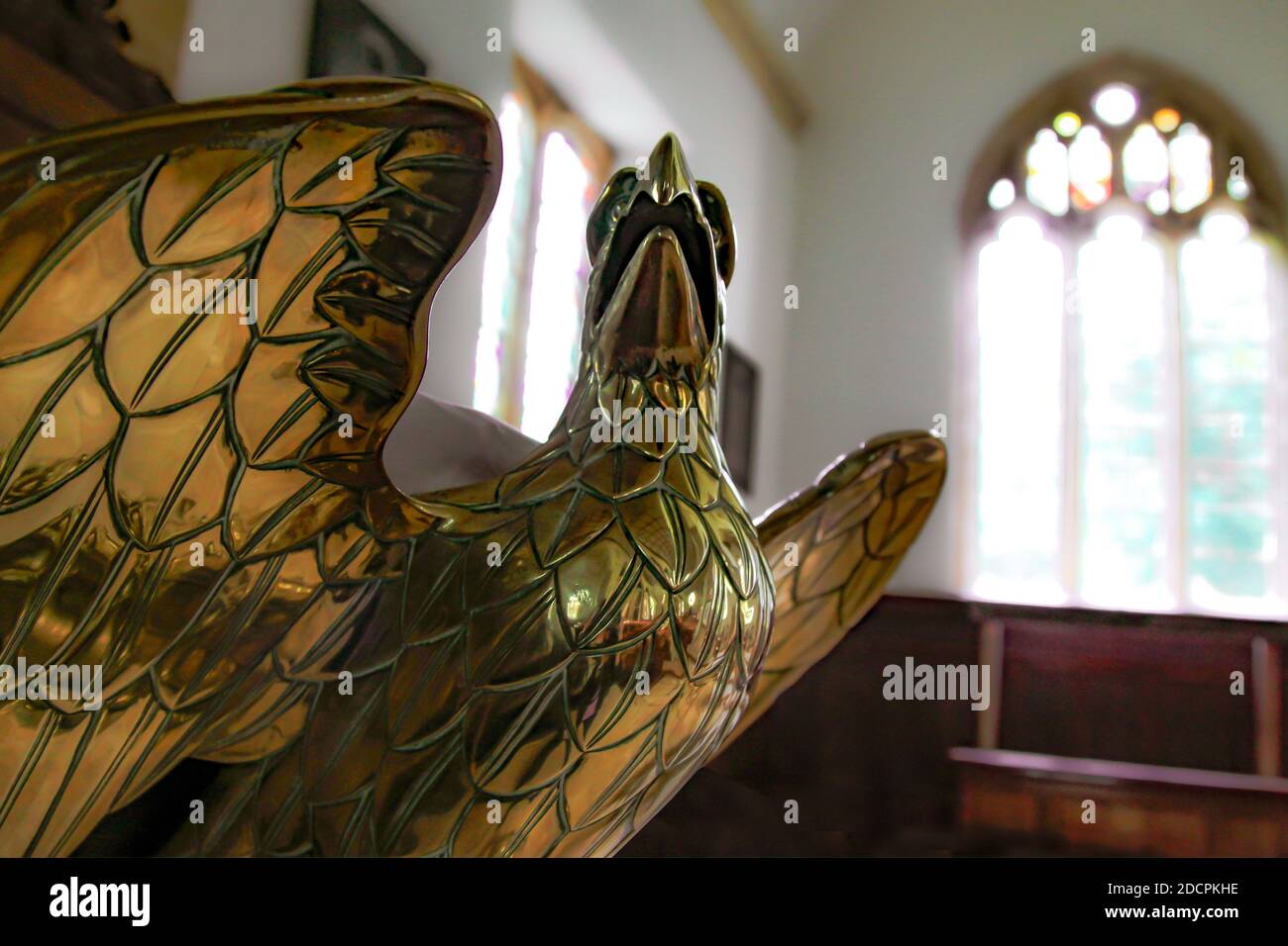 Brass eagle lectern hi-res stock photography and images - Alamy