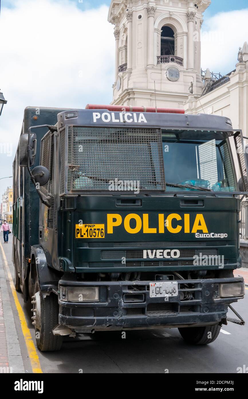 Armored peruvian vehicle hi-res stock photography and images - Alamy