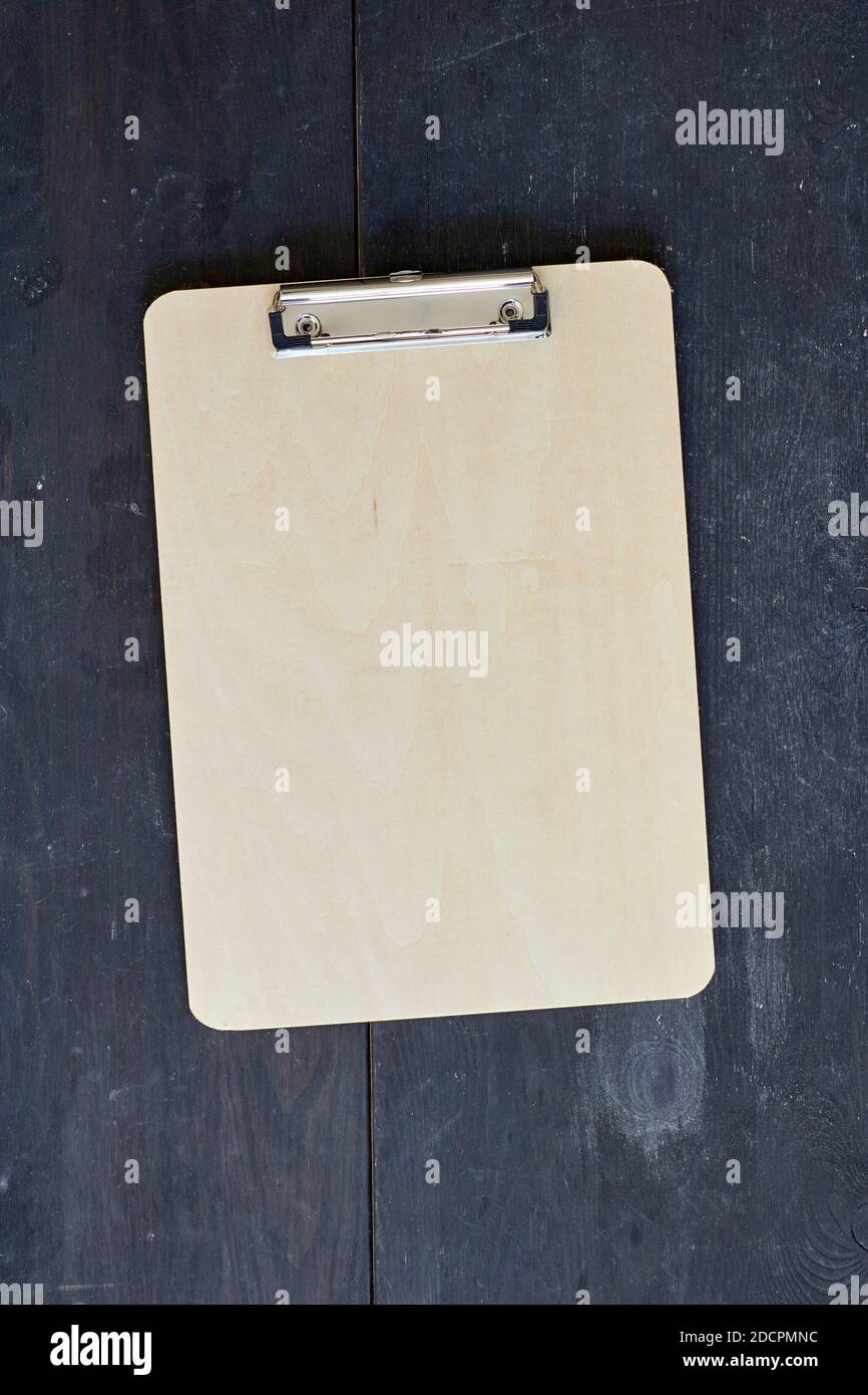 A studio photo of a clip board Stock Photo - Alamy