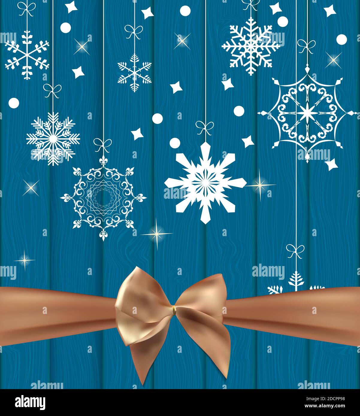 Abstract Beauty Christmas and New Year Background with Bow Ribbon ...