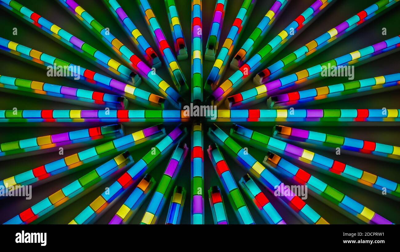 Abstract tube art with splashing and intricate colors Stock Photo - Alamy