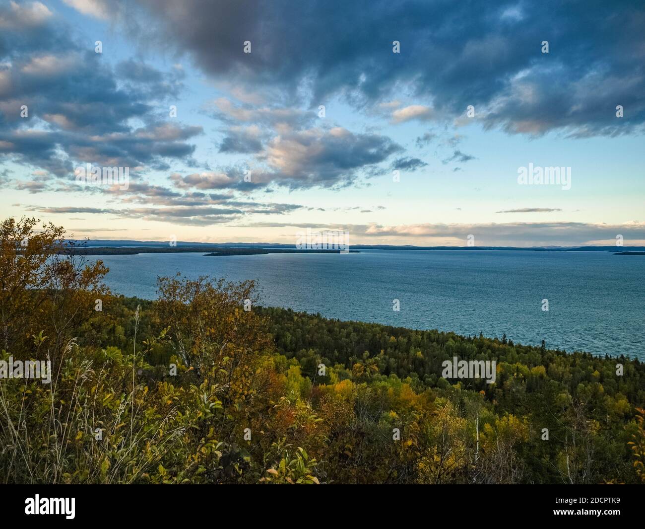 Sunset over Lake Huron, Manitoulin Island, ON, Canada Stock Photo - Alamy