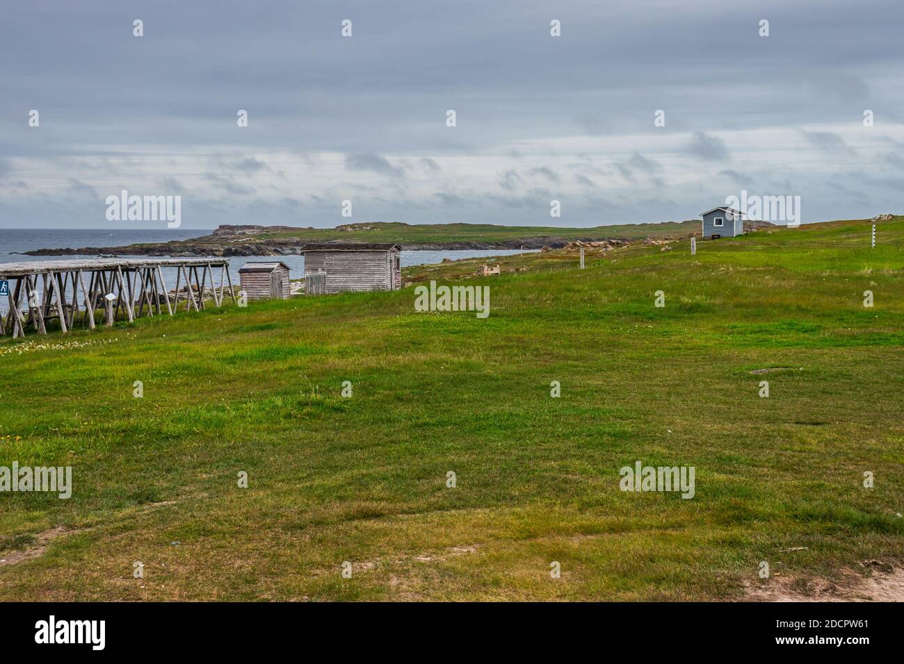 Green beaches in the cold summer - Bonavista, Newfoundland, Canada ...