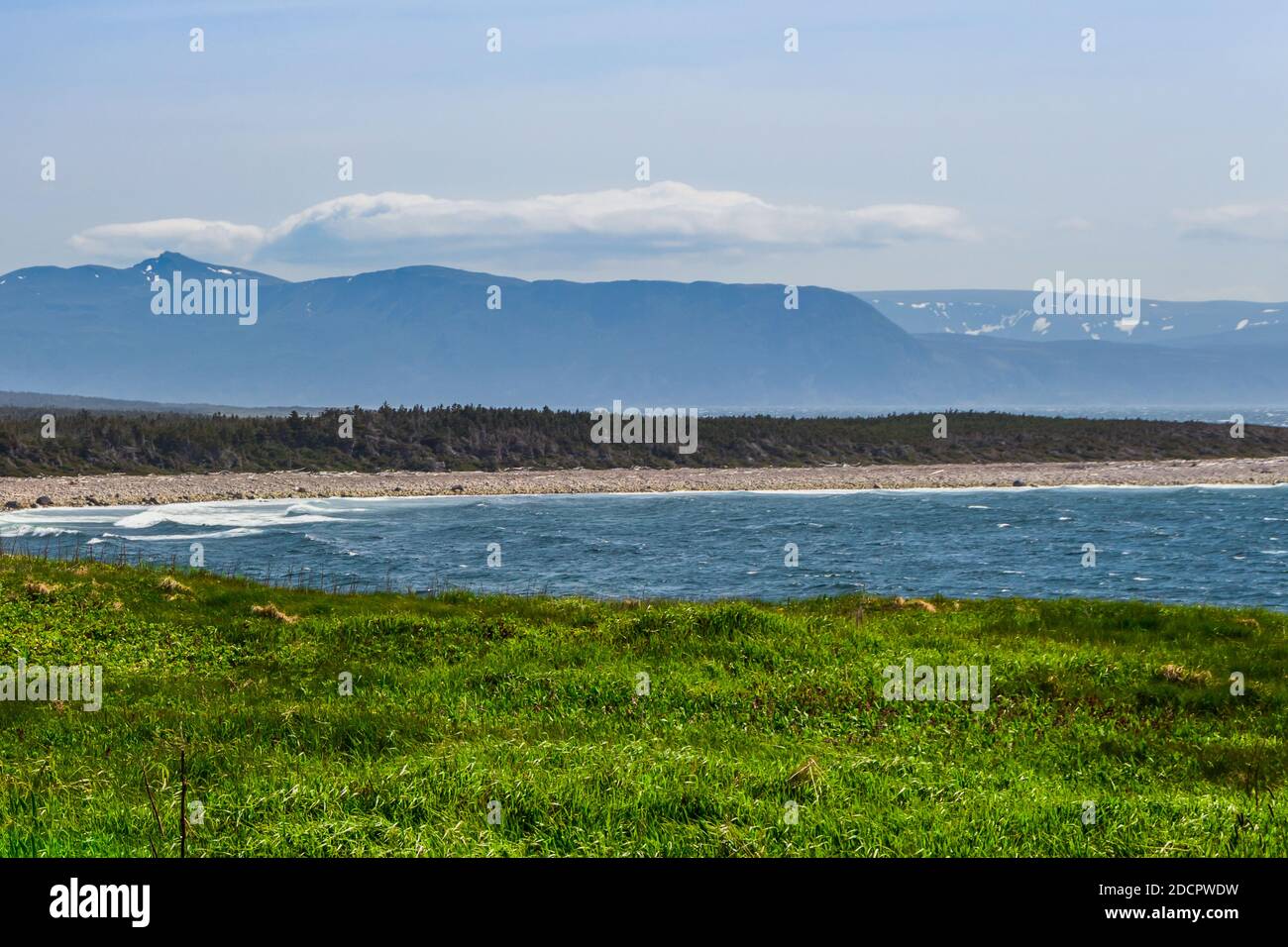 Green lands next to the ocean - Gros Morne National Park, Newfoundland ...