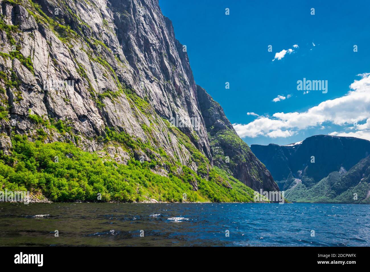 Getting close tot he steep hill on the ice cold West brook pond. Scenes ...