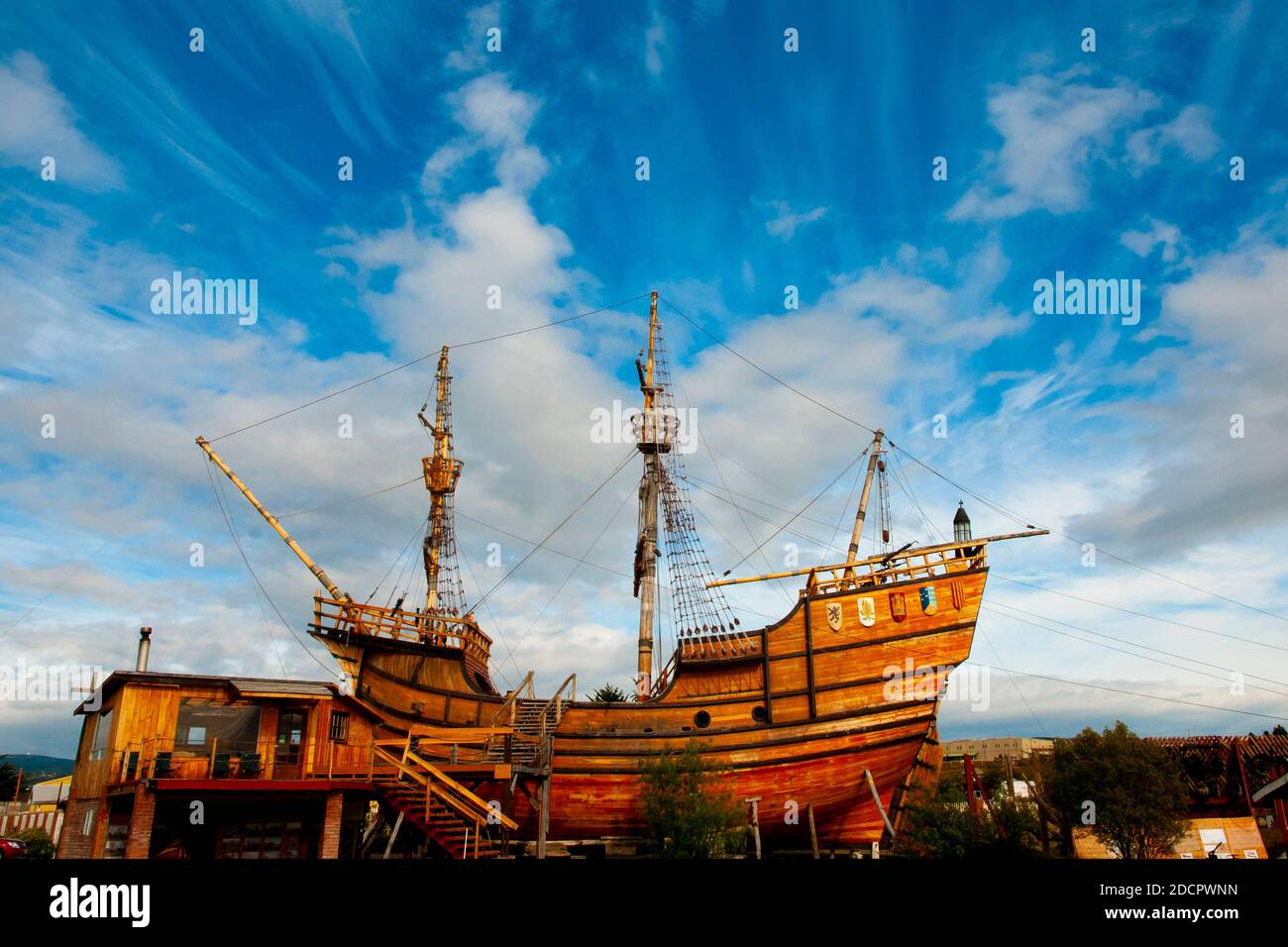 Magellan Ship Replica A Voyage Into The Past: Magellan's Discovery