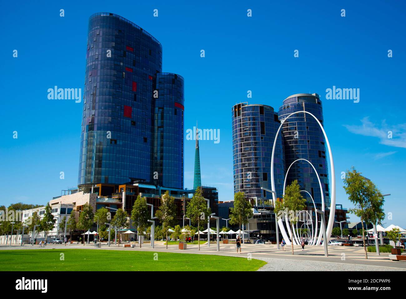 Elizabeth Quay - Perth - Australia Stock Photo - Alamy