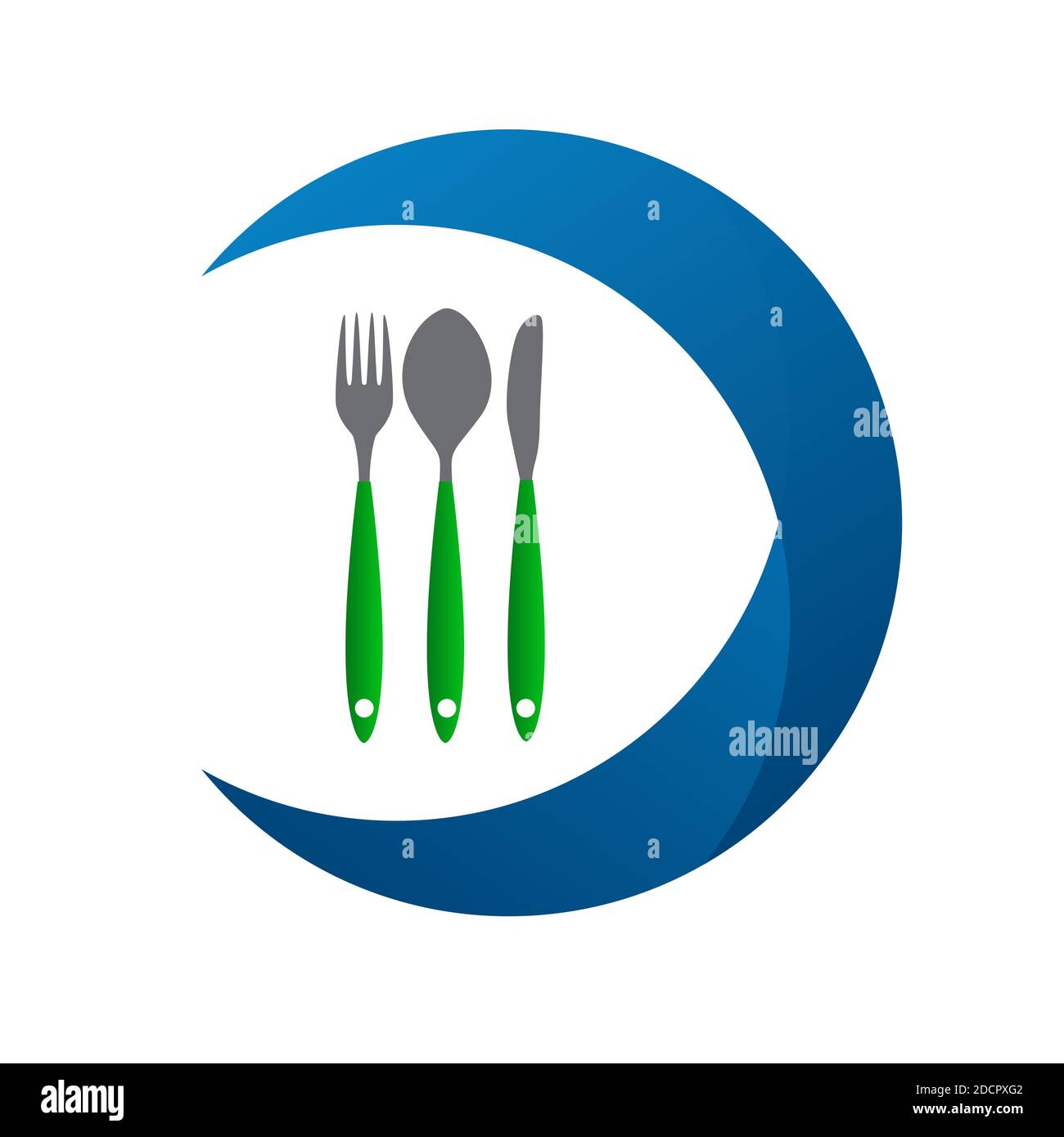 Restaurant Menu Label Template Illustration Stock Photo - Alamy