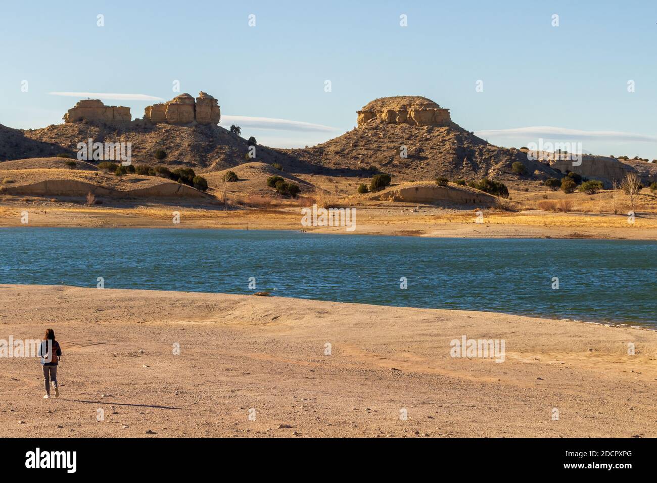 Scenic landscape of Lake Pueblo State Park in Southern Colorado Stock ...