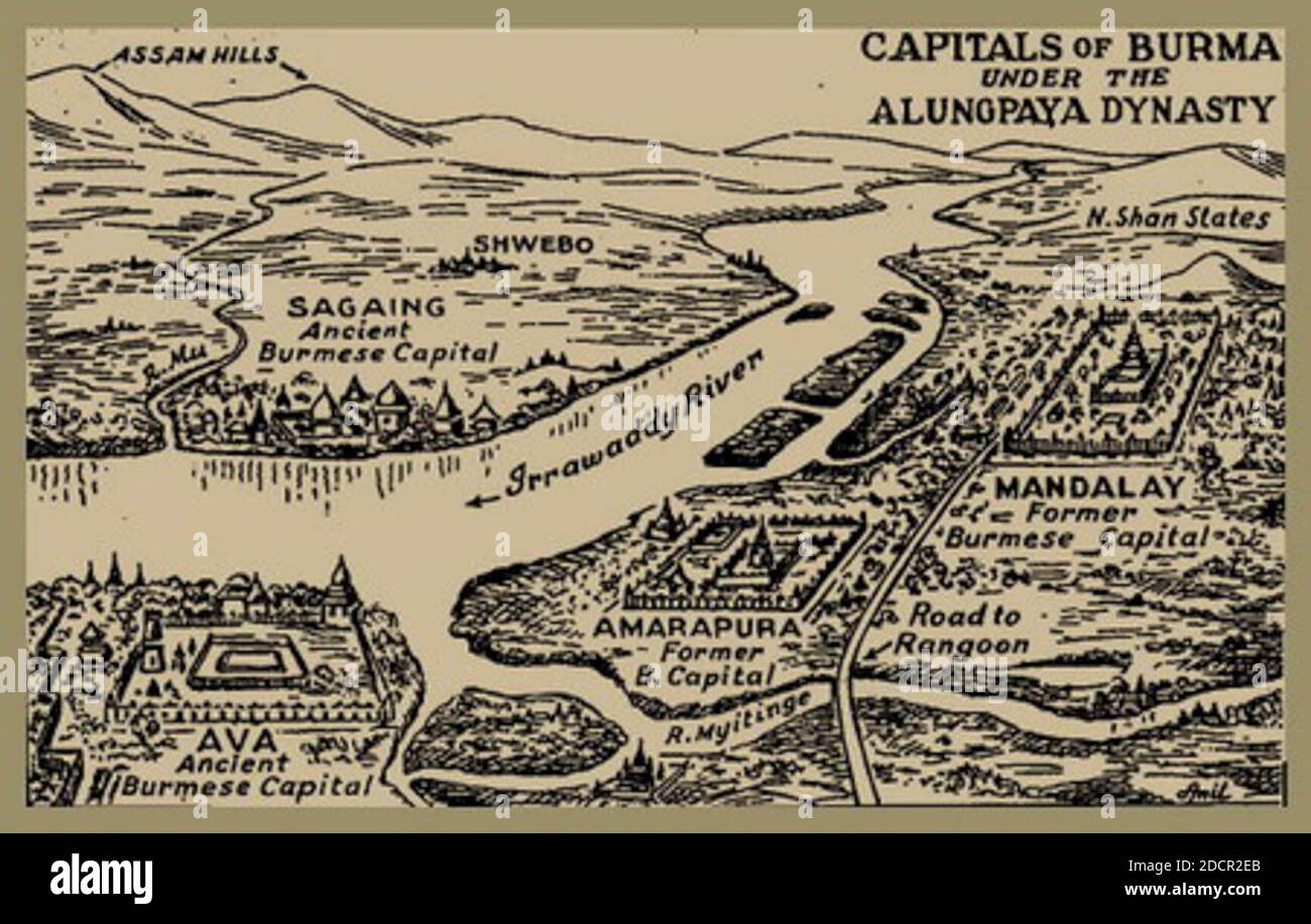 Konbaung hi-res stock photography and images - Alamy