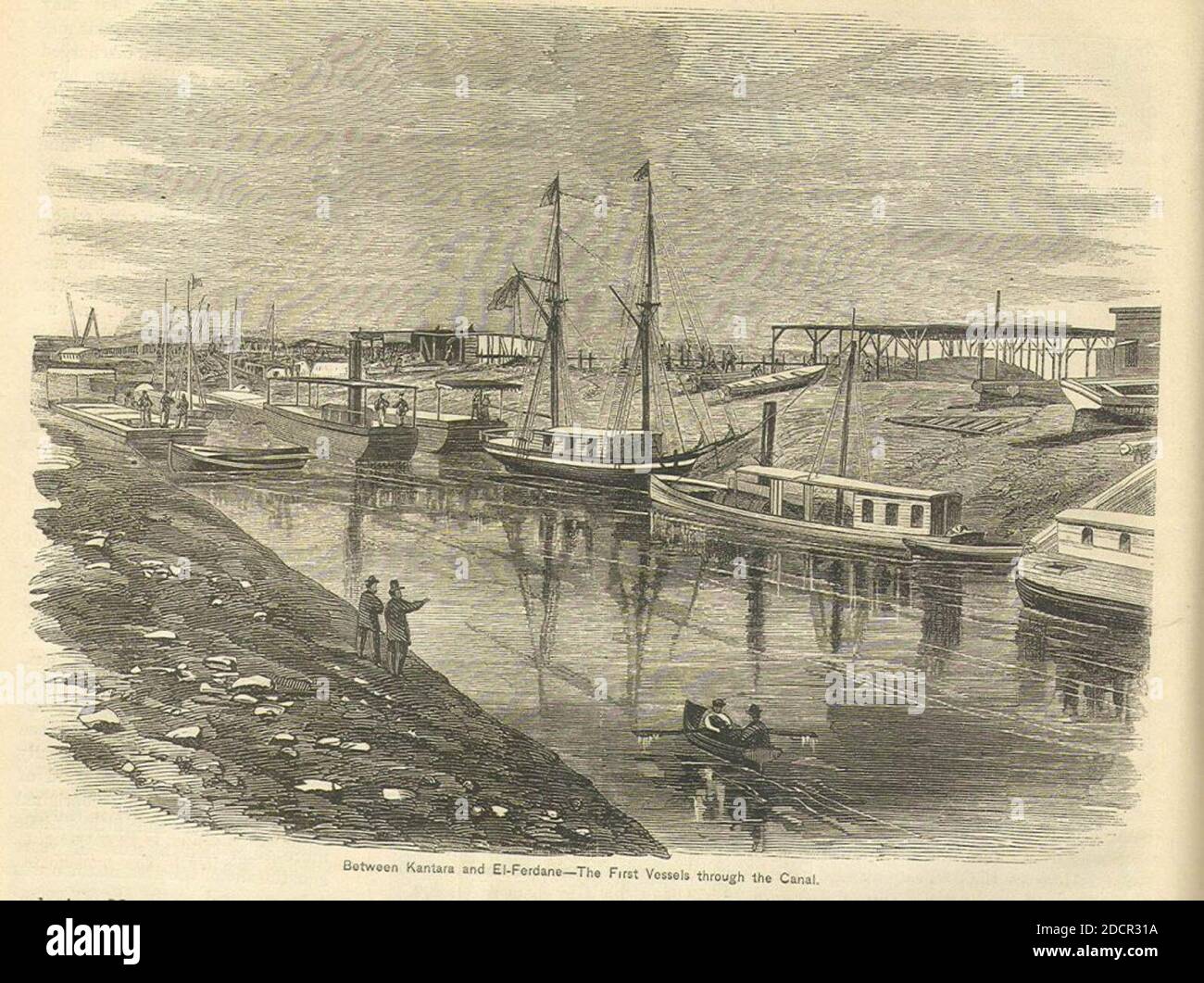 Suez Canal 1869 High Resolution Stock Photography and Images - Alamy