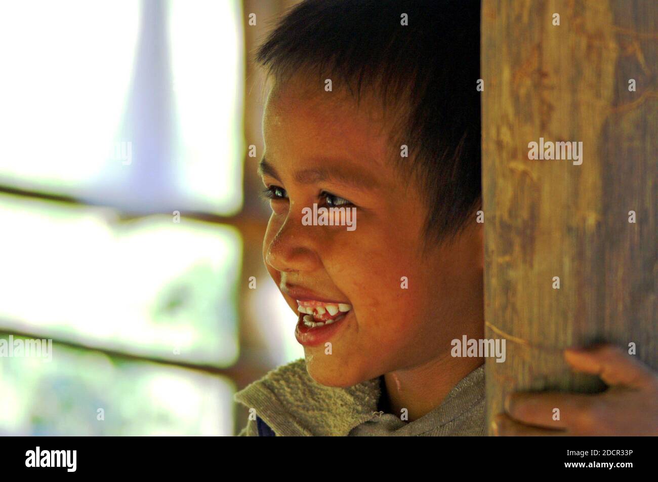 Laos boy 2005 hi-res stock photography and images - Alamy