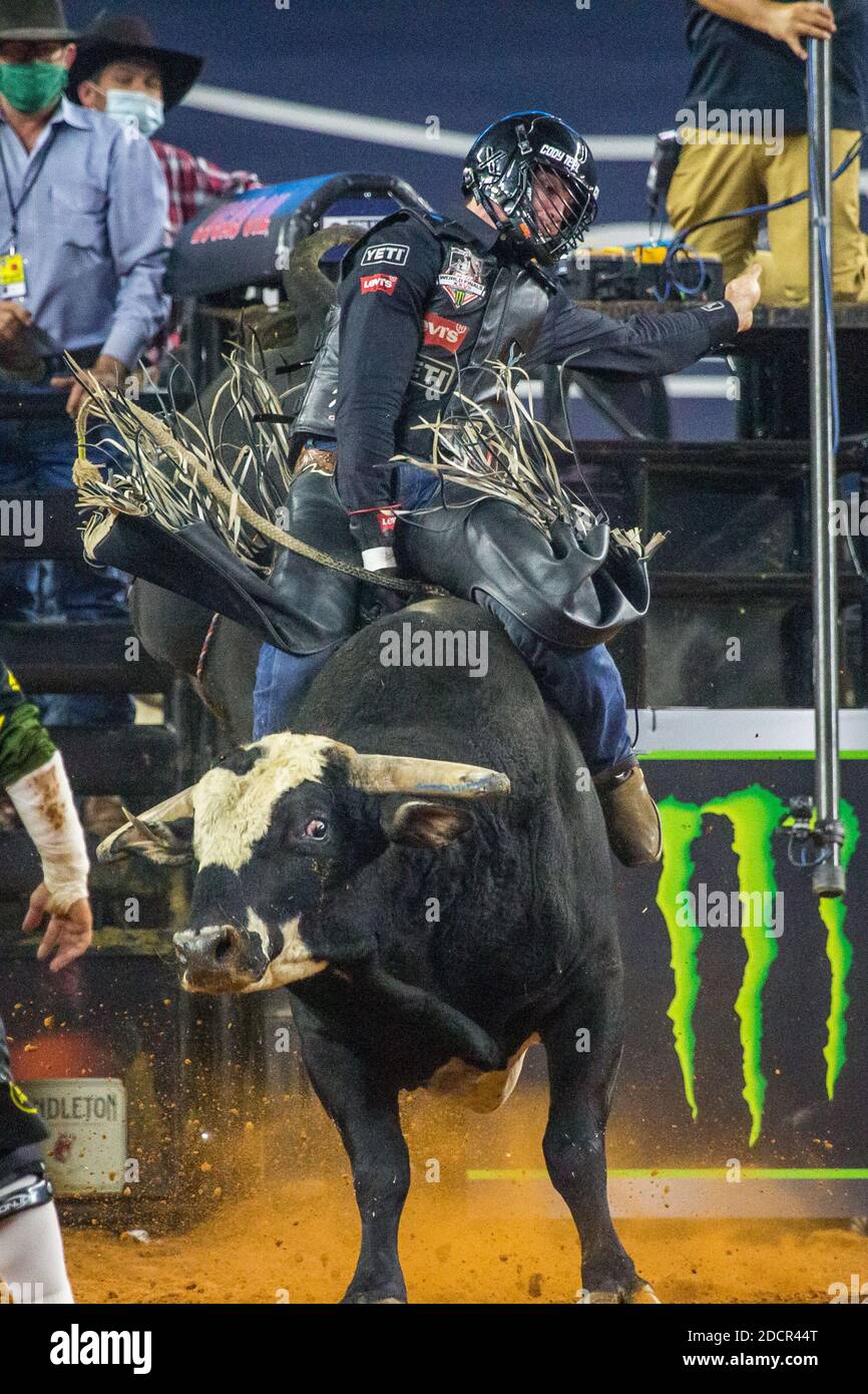 Arlington, Texas, USA. 12th Nov, 2020. Professional Bull Riders in ...