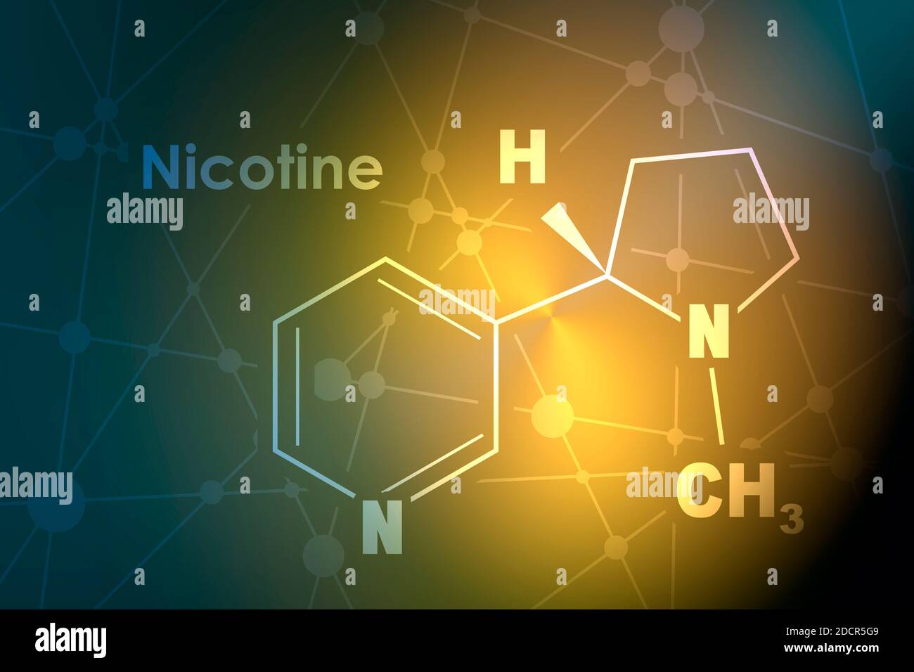 Chemistry Chemical Formula Nicotine High Resolution Stock Photography ...