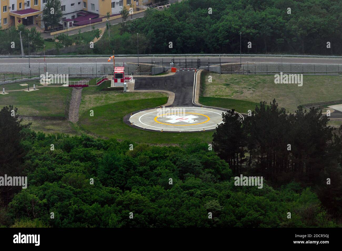Helipad empty hi-res stock photography and images - Alamy