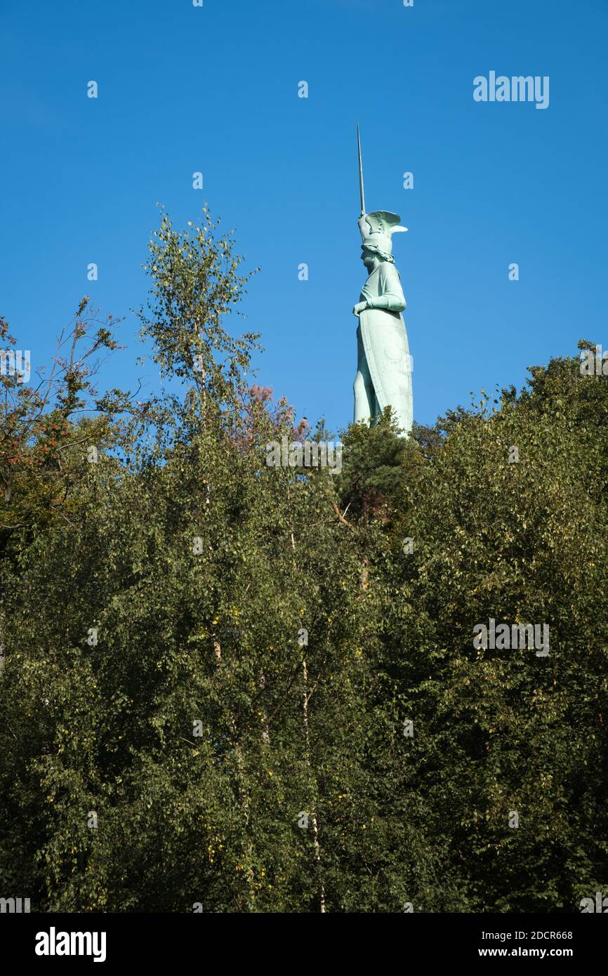 Monument of Herman the German in Detmold, Germany Stock Photo - Alamy