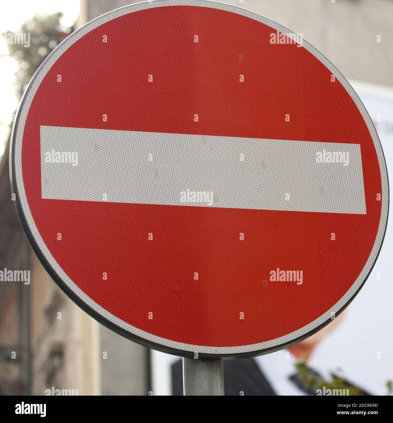 Prohibitory traffic sign hi-res stock photography and images - Alamy