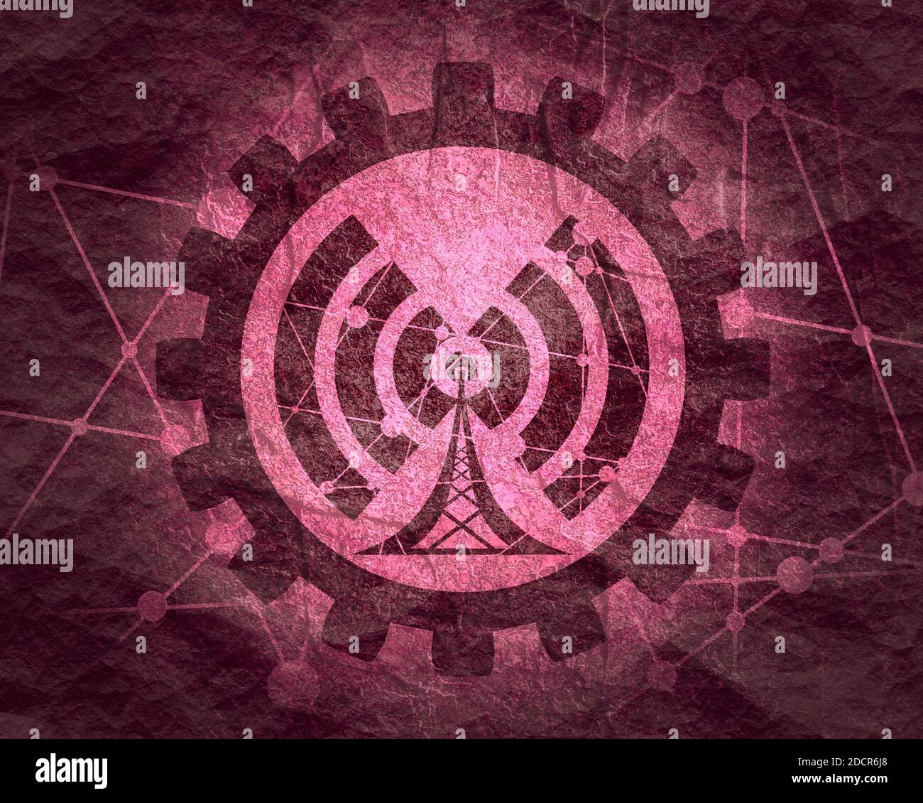 Wifi symbol triangle hi-res stock photography and images - Alamy