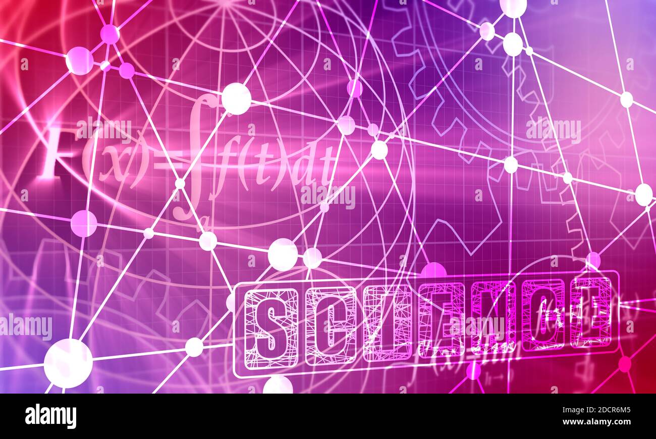 Abstract futuristic stripe line printed circuit board pattern with gear ...