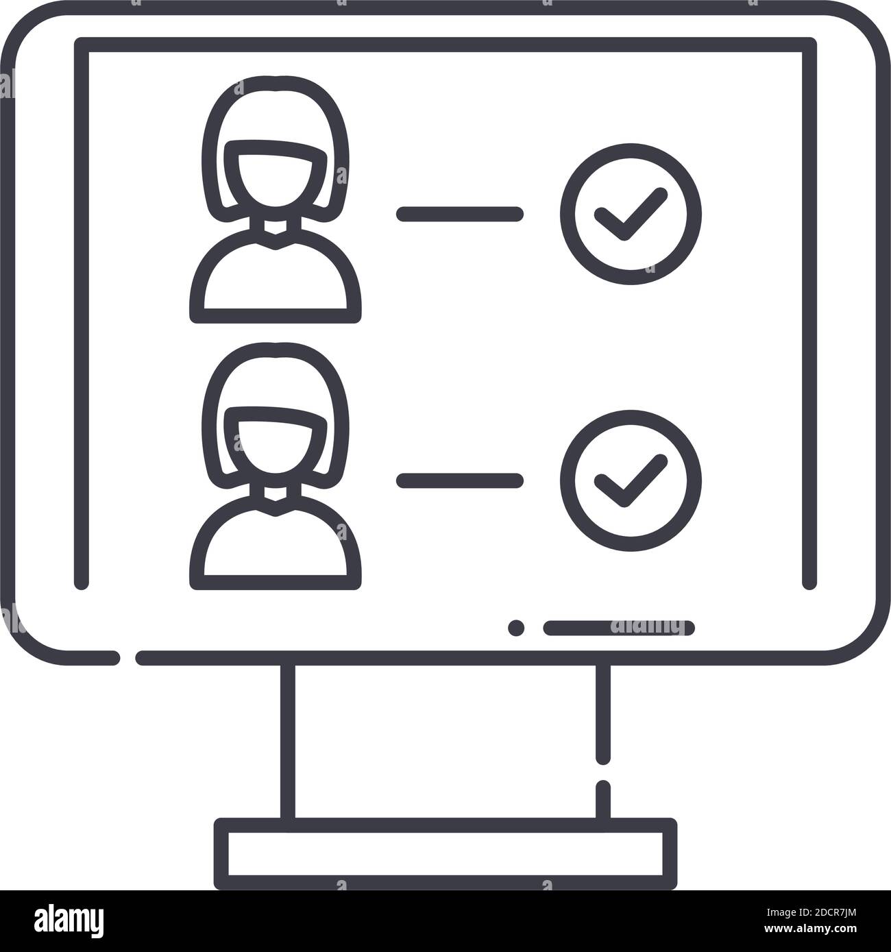 Staff survey Stock Vector Images - Alamy