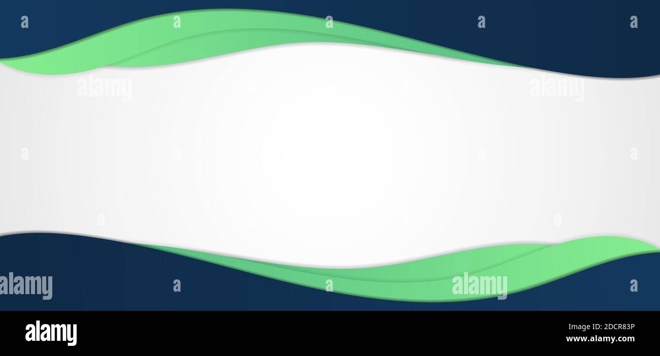 Fluid frame curve shape flow overlap layer design with space. vector ...