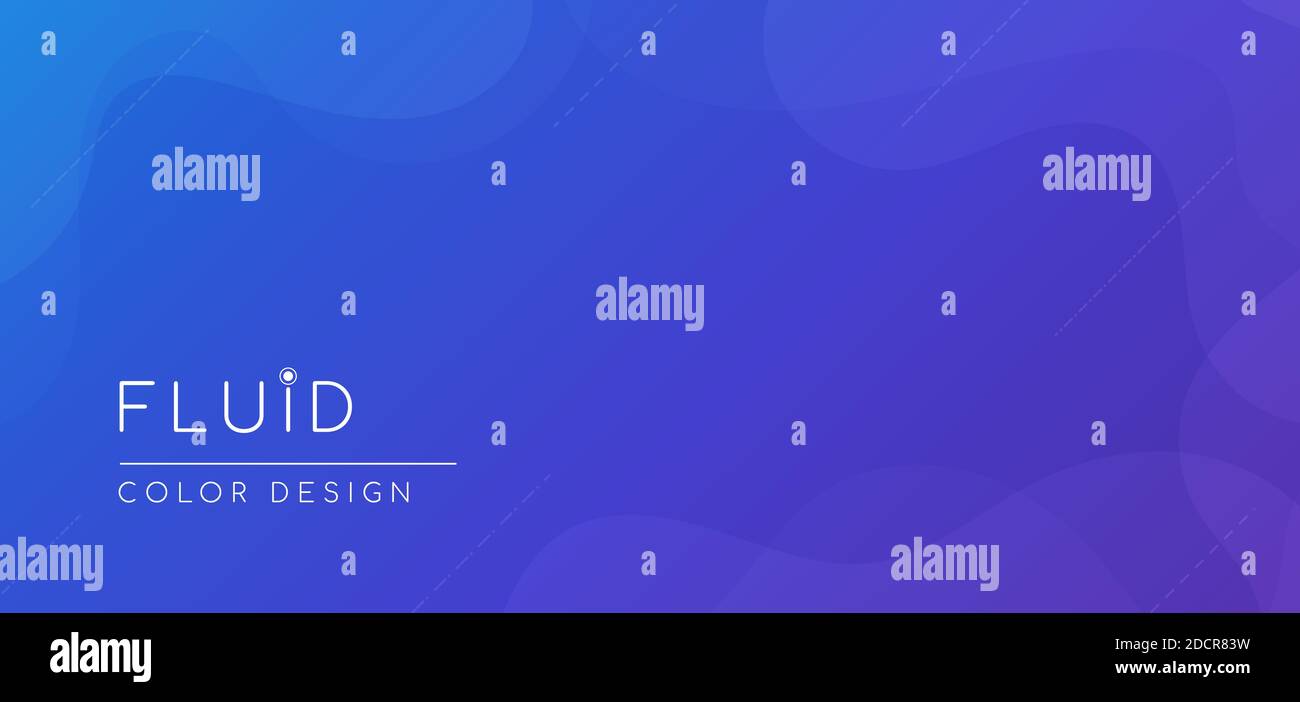 Fluid abstract background water curve shape concept purple color design ...