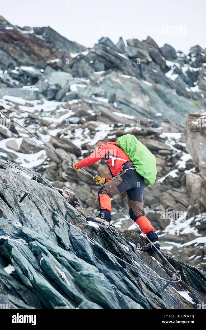 Ascend ascending climb climbing hi-res stock photography and images - Alamy