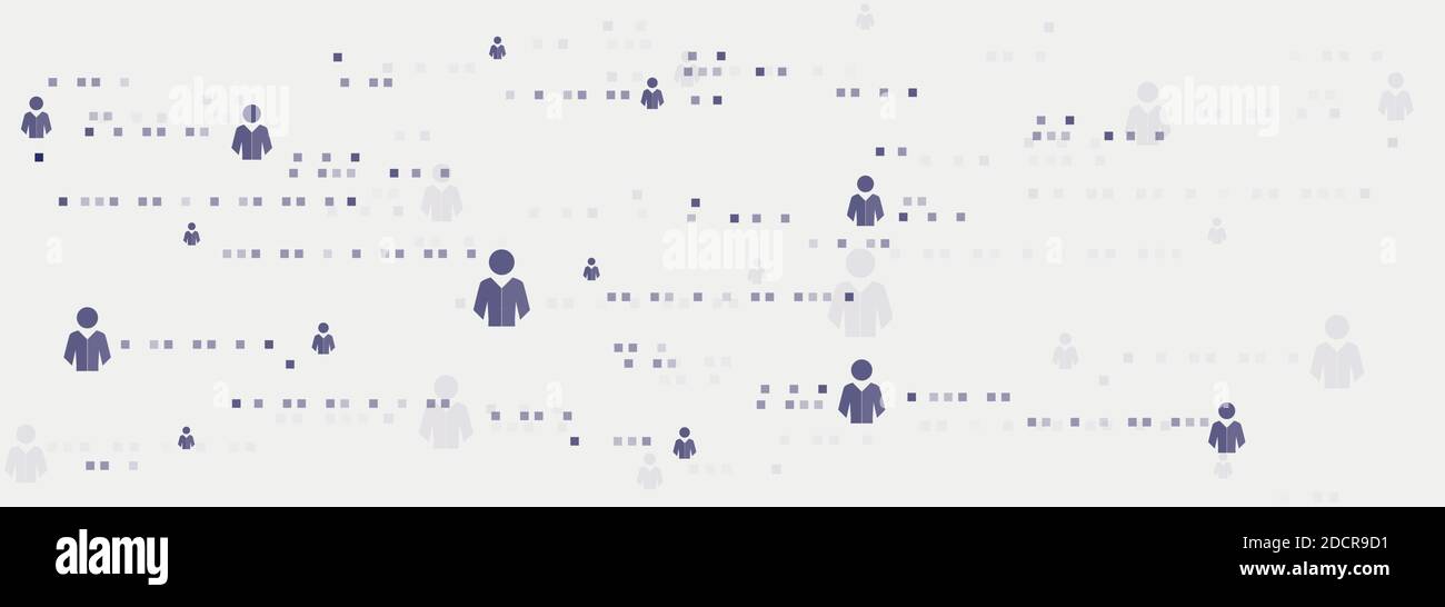 Abstract human brain connections Cut Out Stock Images & Pictures - Alamy