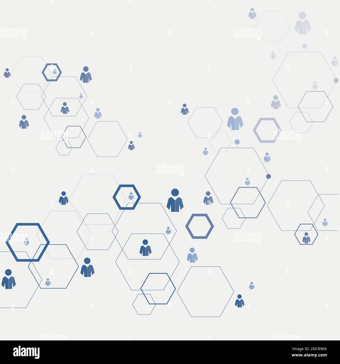 Abstract human connections headline background Stock Vector Image & Art ...