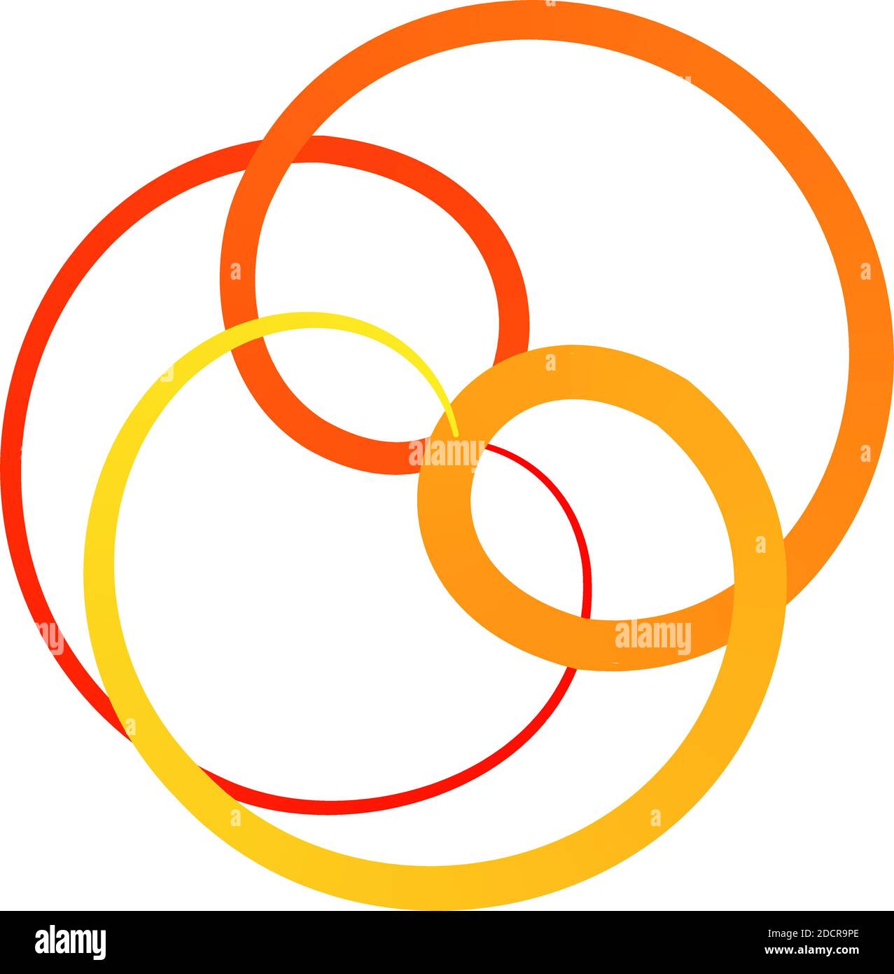 Volute, helix, spiral symbol, icon motif. Circular, radial line ...